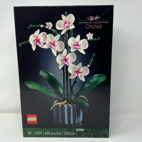 Lego | Accessories | Lego Orchid Plant New Sealed 311 608 Pcs Botanical ...